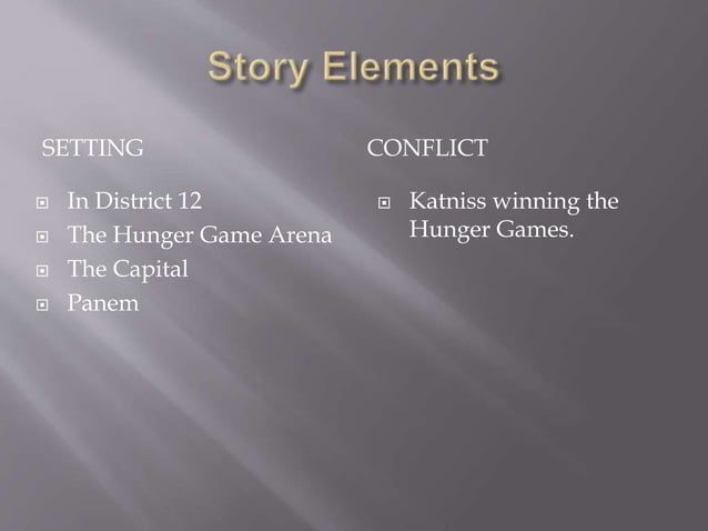 Hunger games power point project finished | PPTX | Fiction | Books and ...