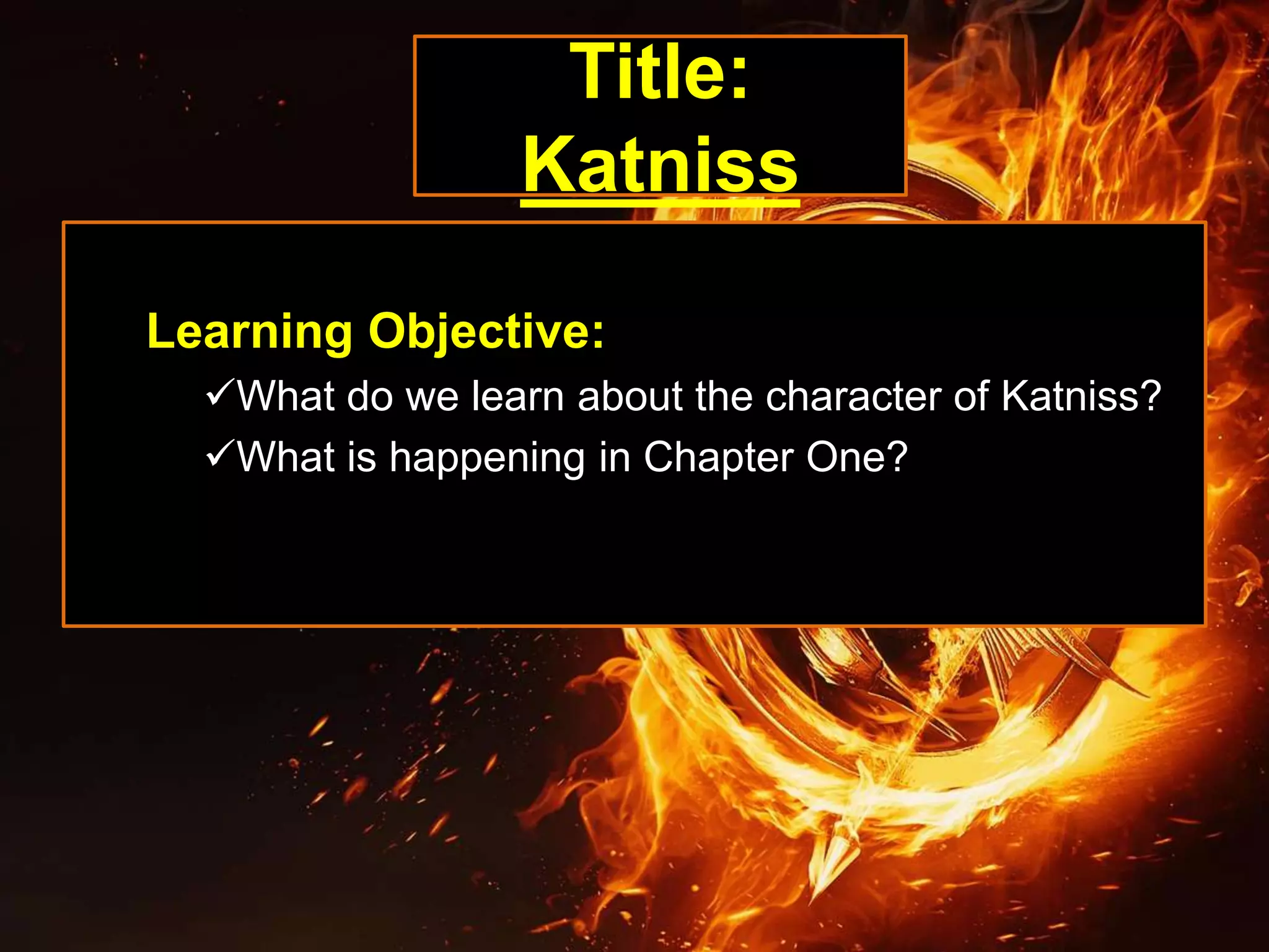 Hunger Games PPT | PPTX