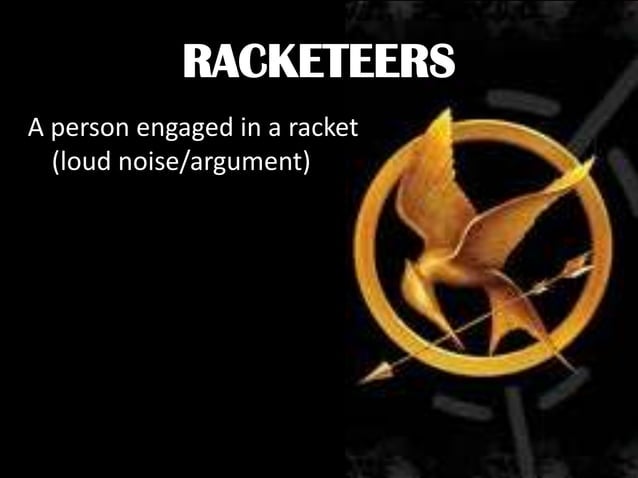 Hunger games vocabulary i | PPT