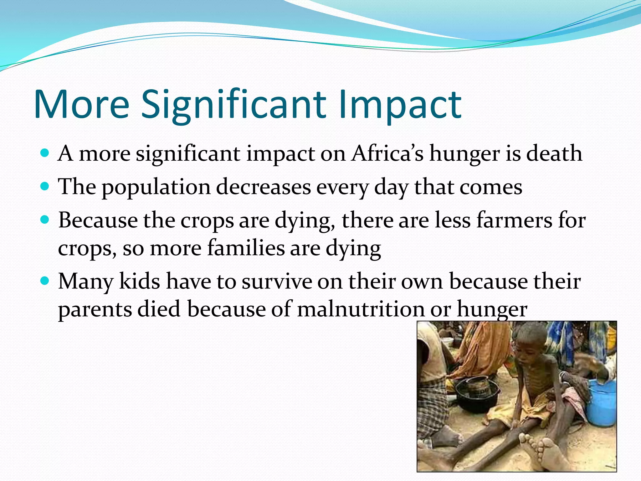Hunger in africa | PPTX