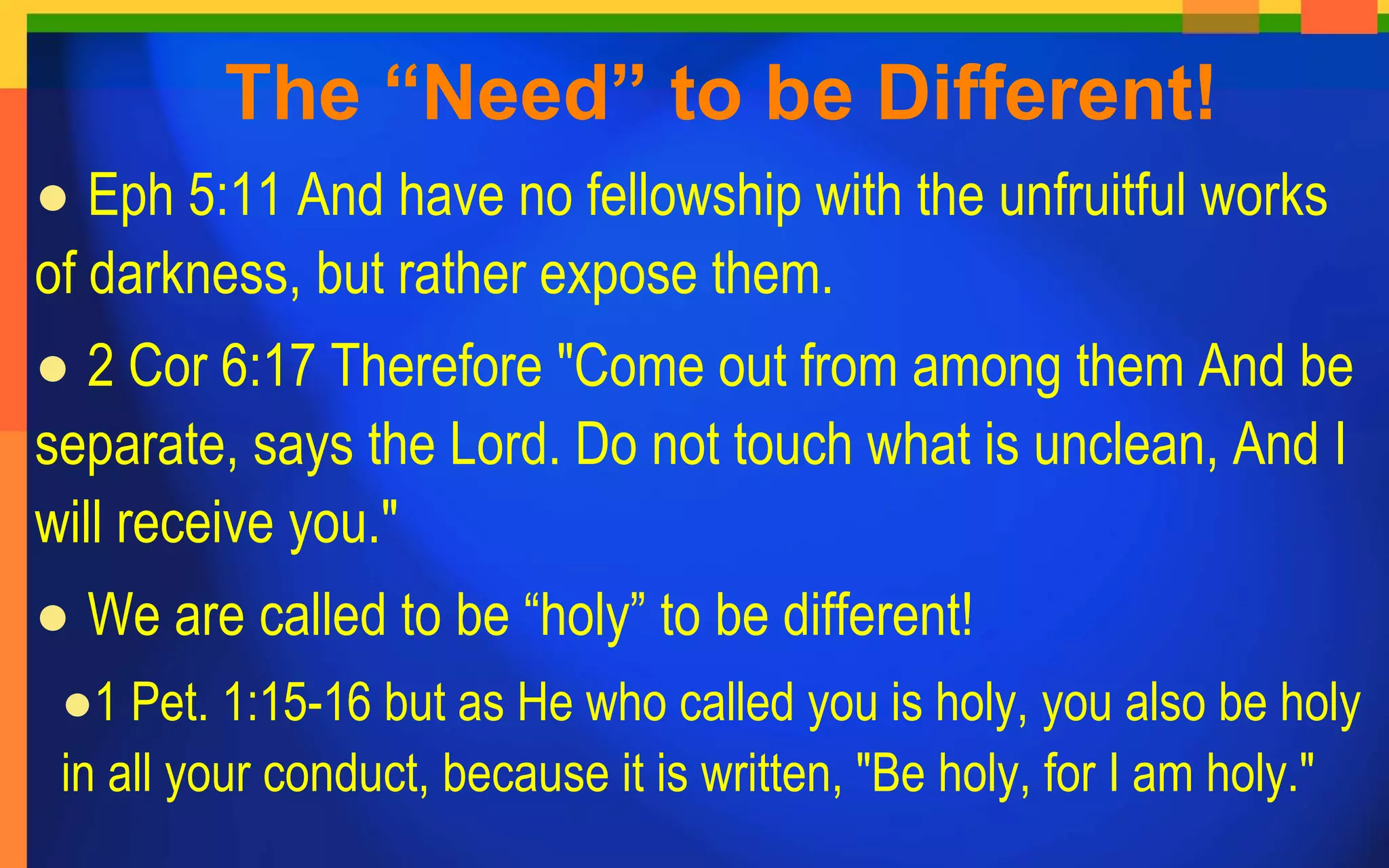 Hungering and thirsting after righteousness! | PPT