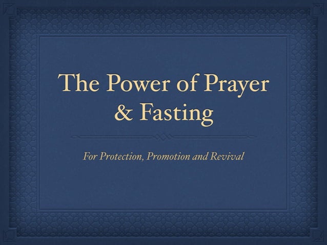 The Power of Prayer & Fasting | PDF | Christianity | Religion ...