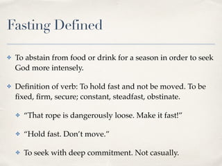 The Power of Prayer & Fasting | PDF