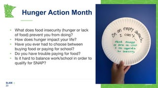 Hungry For Change: Addressing food insecurity on our campuses | PPTX