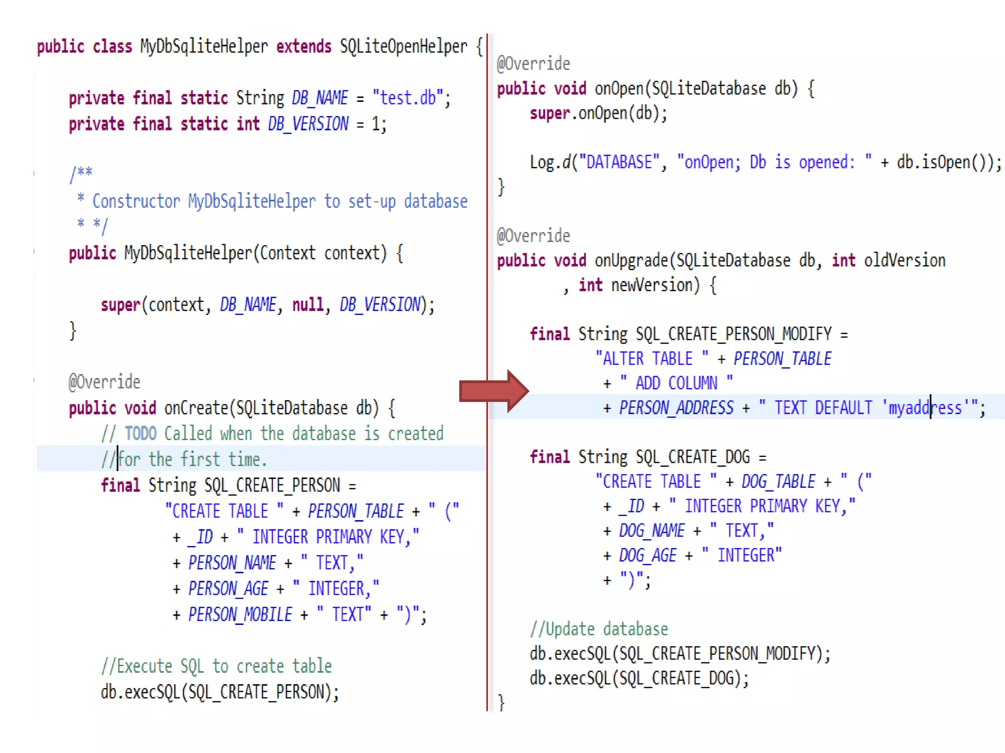 Basic Sqlite in Android | PPTX