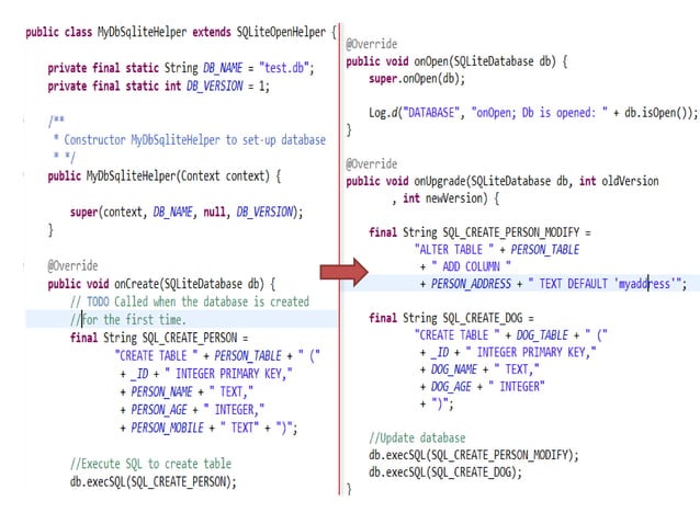 Basic Sqlite in Android | PPTX