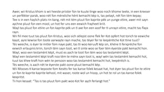 Hunsrik - The Precious Blood of Jesus Christ - Tas kostbare pluut fon ...