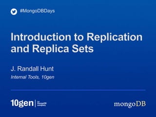 Basic Replication in MongoDB | PPT