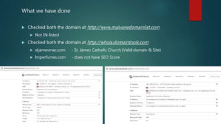 Hunting the Evil of your Infrastructure | PPTX