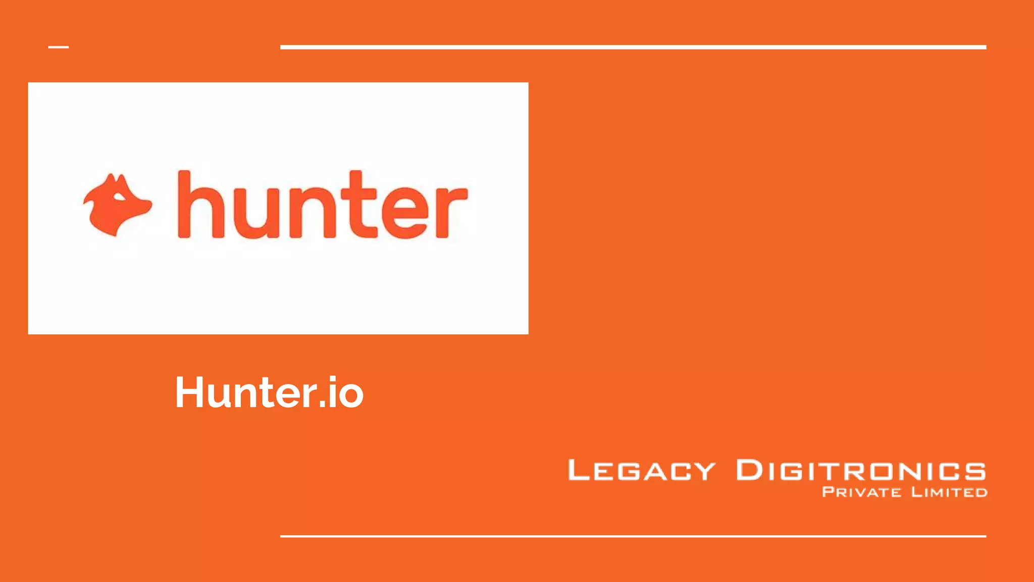 Hunter.io | PPT