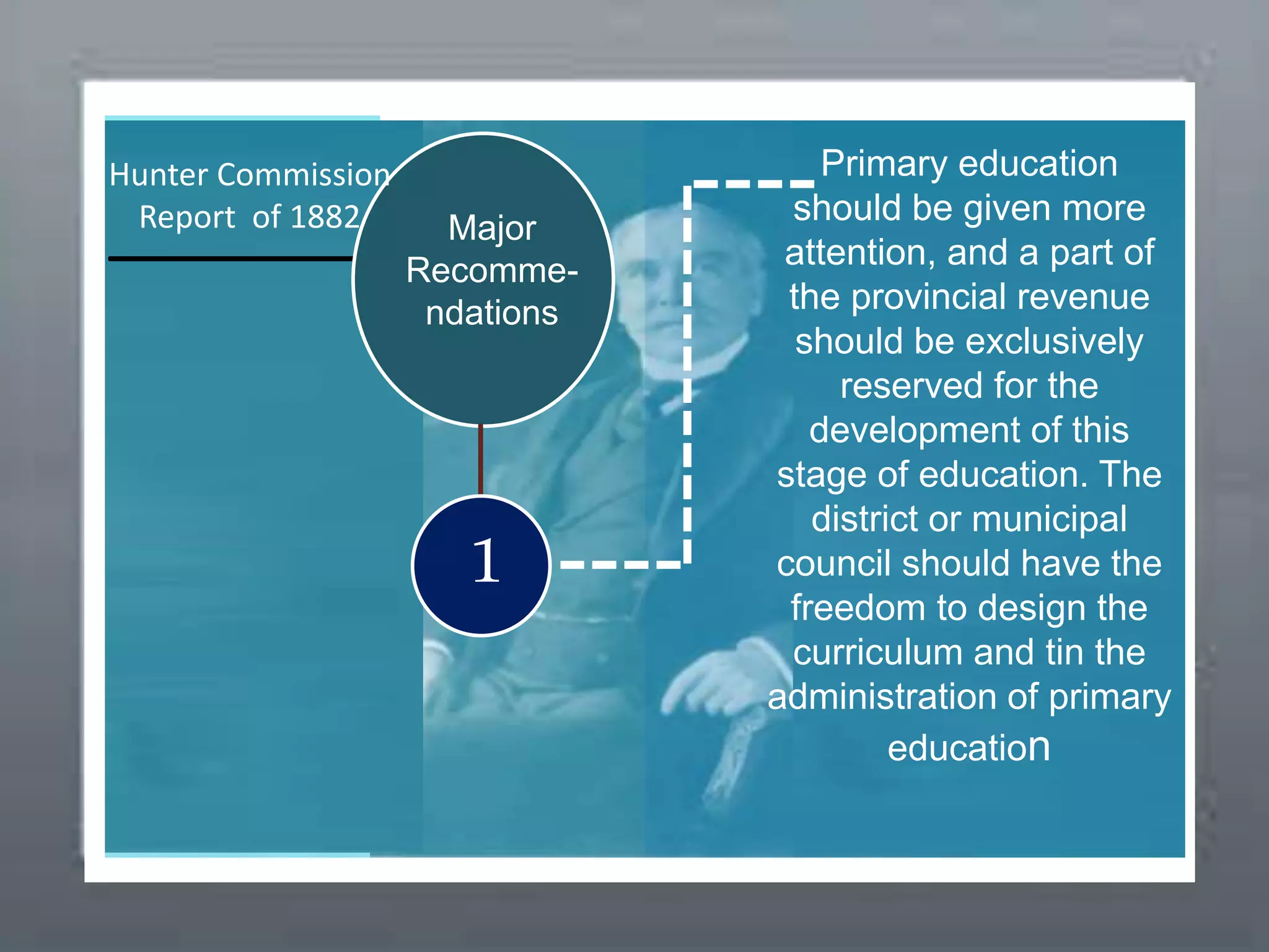 Hunter commission: A Detailed Study | PPTX