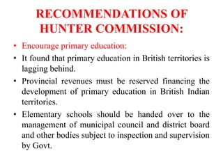 Hunter commission 1882-1883 | PPTX