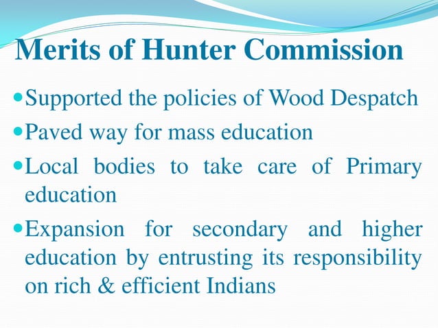 Hunter Commission.pdf | Primary Education | Education