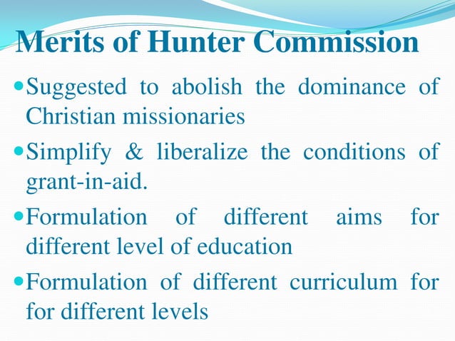 Hunter Commission.pdf | Primary Education | Education