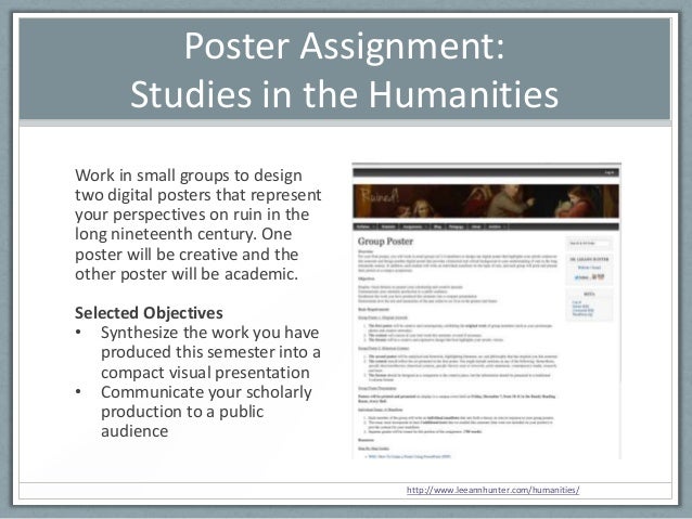 Poster Assignments