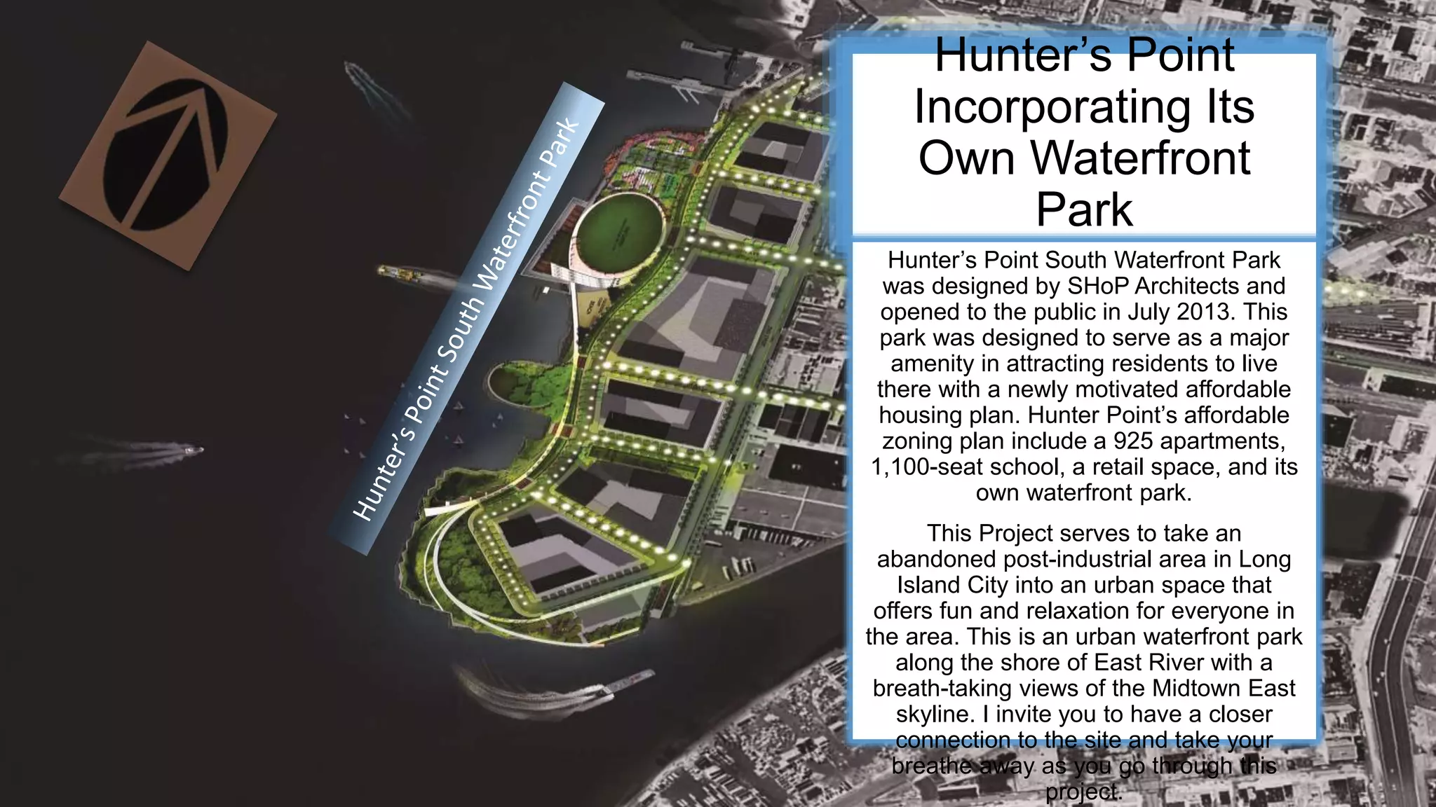 The Hunter's Point South Waterfront Park Project | PPTX