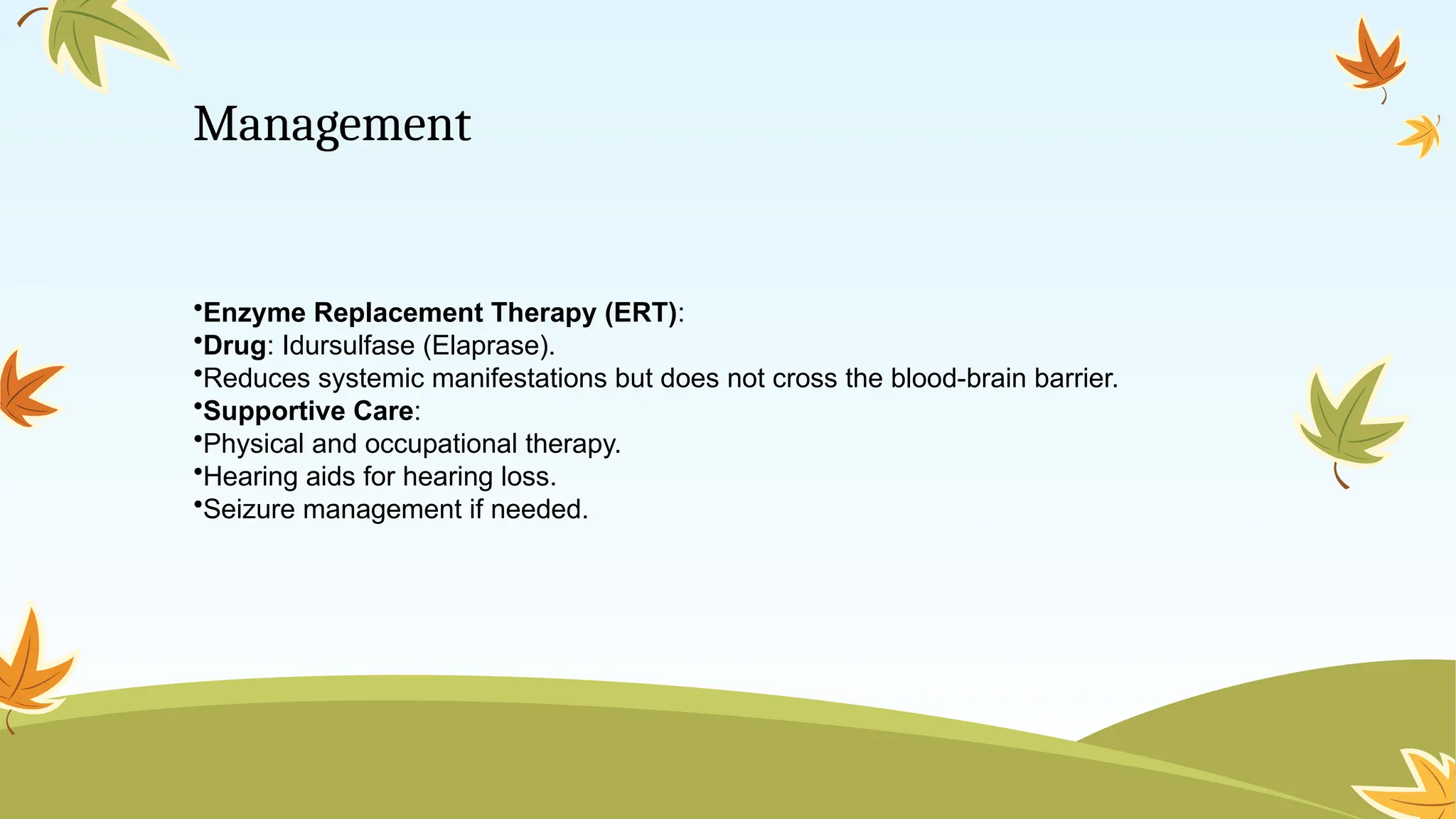 Hunter’s Syndrome Shifa Pediatrics .pptx