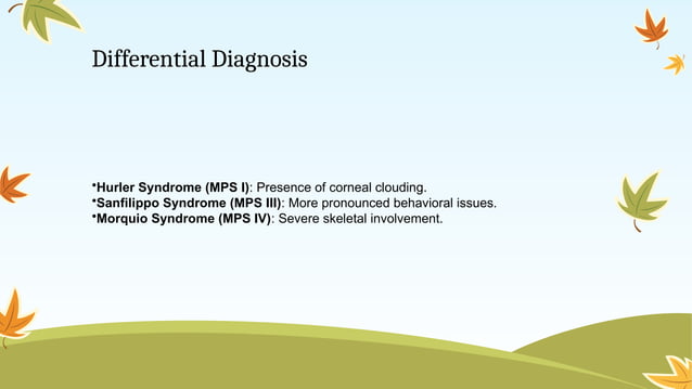 Hunter’s Syndrome Shifa Pediatrics .pptx
