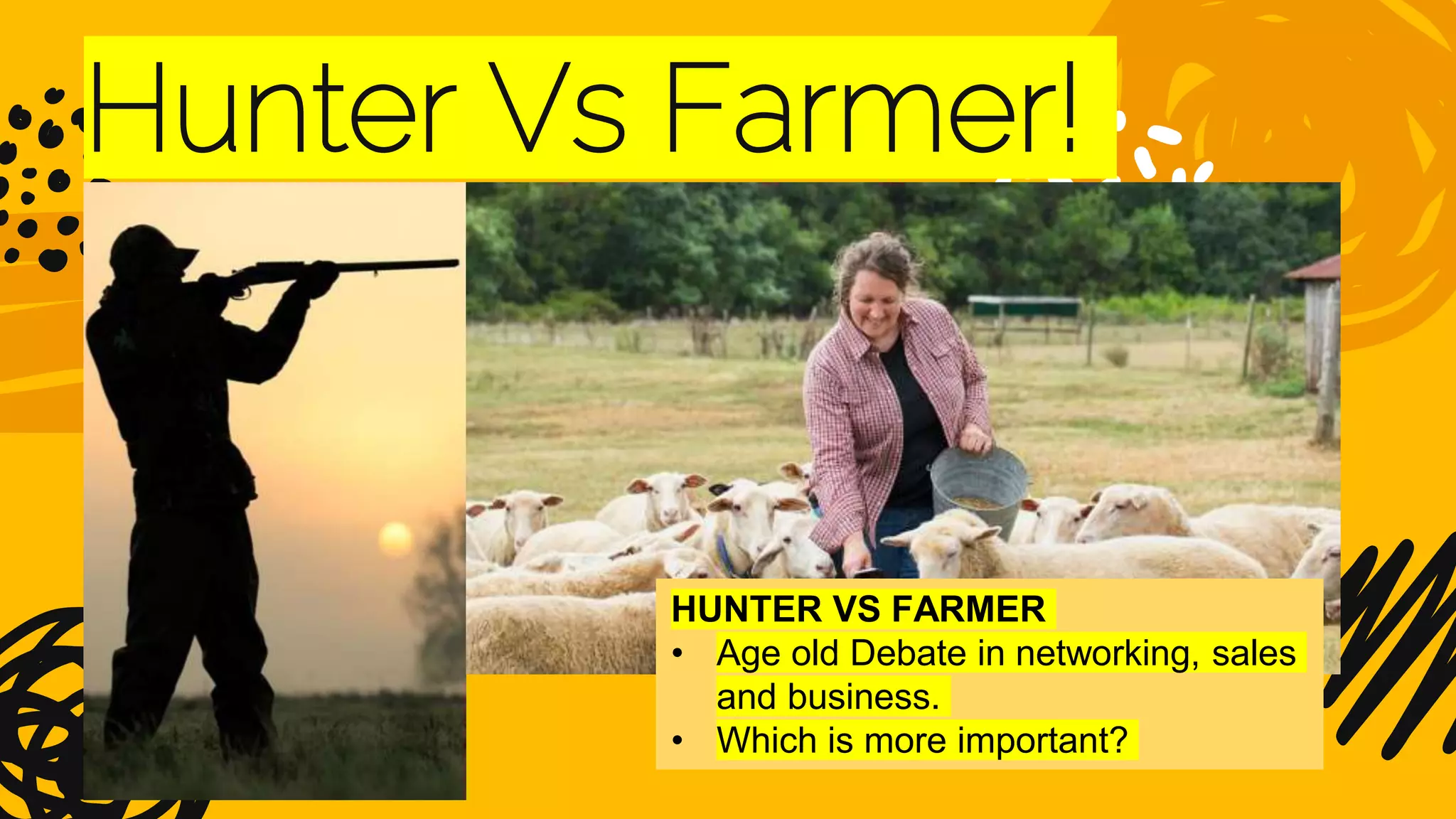 Hunter vs farmer | PPTX