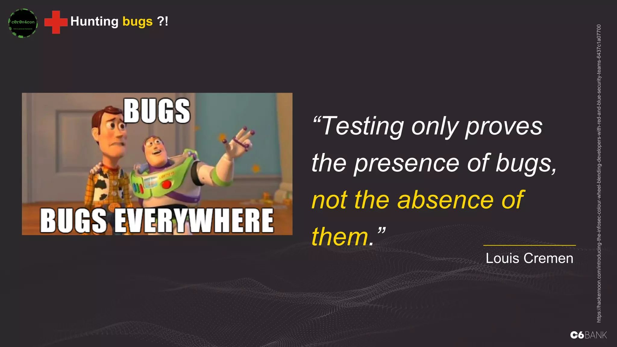 Hunting bugs - C0r0n4con | PDF | Computing | Technology & Computing