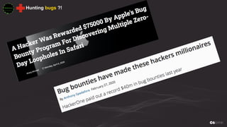 Hunting bugs - C0r0n4con | PDF | Computing | Technology & Computing