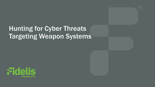 Hunting for cyber threats targeting weapon systems | PDF | Internet ...