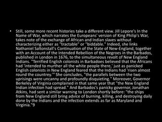 Hunting north american indians in barbados | PPTX