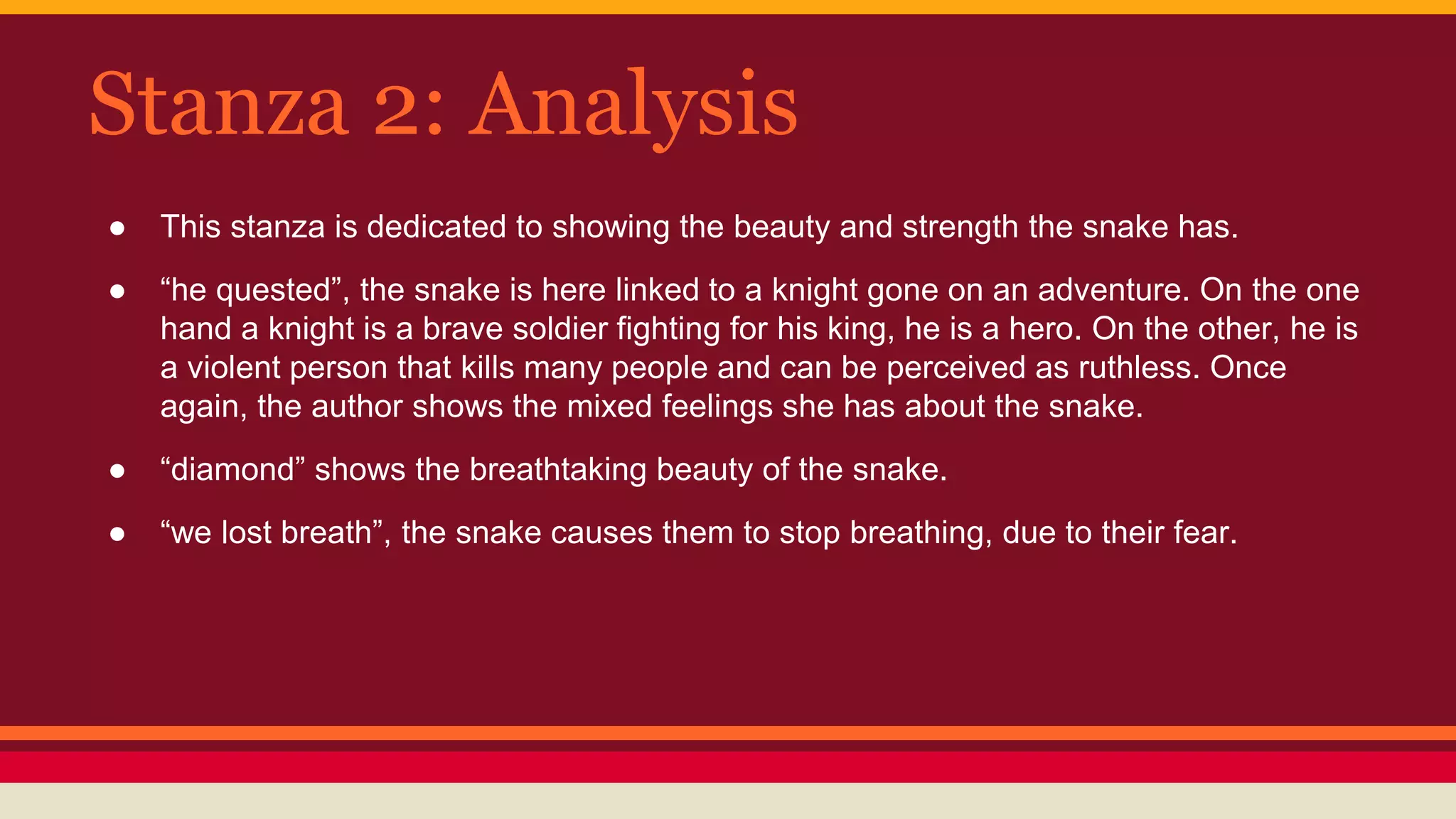 Hunting Snake by Judith Wright | PPTX | Reptiles | Pets