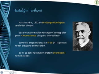 Huntington's disease (HD) | PPTX