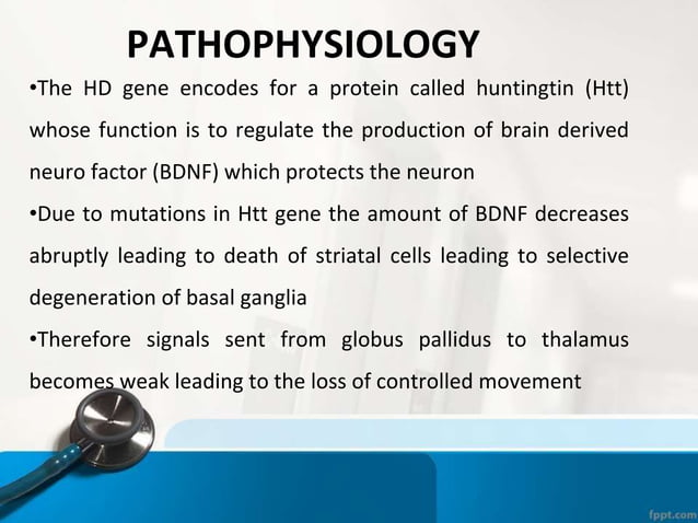 Huntingtons chorea- Genetics | PPTX | Brain and Nervous System ...