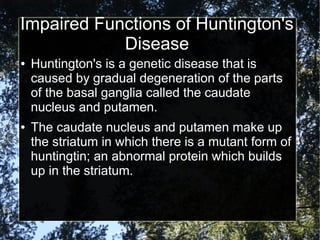 Huntington's Disease | PPT