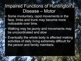 Huntington's Disease | PPT