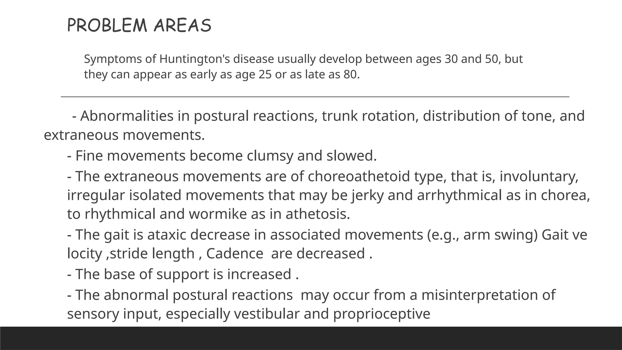 Huntington's chorea case coordination .pptx