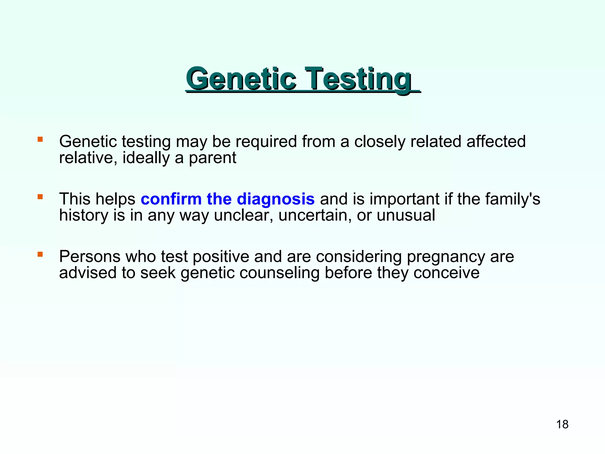Huntington's chorea syndrome | PPT