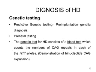 Huntingtonsdisease | PPT