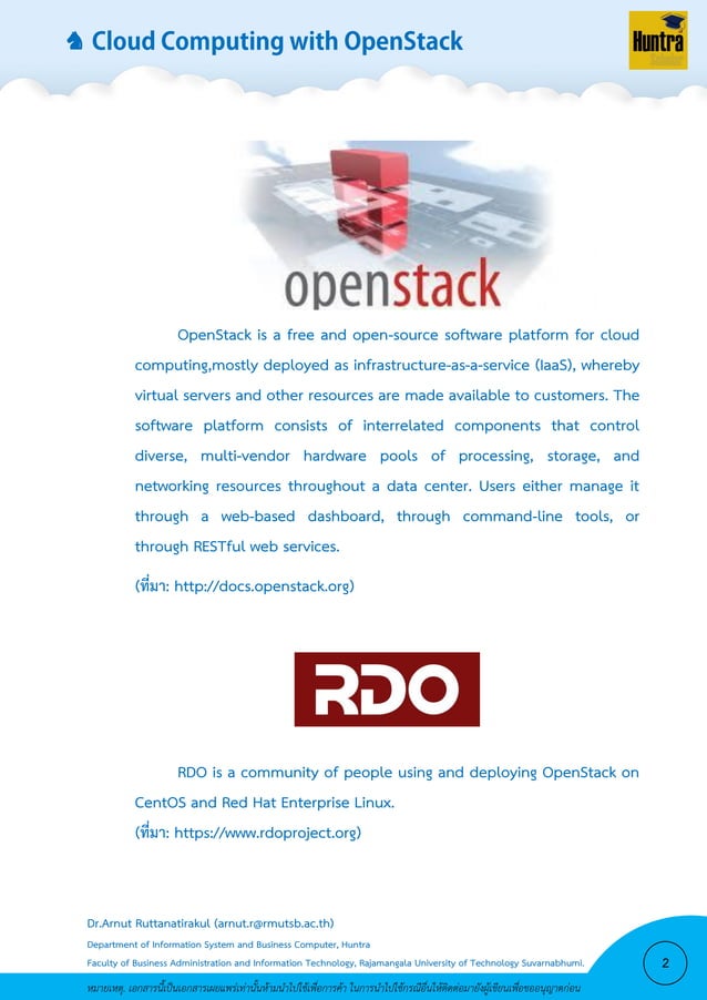 Cloud Computing with OpenStack | PDF