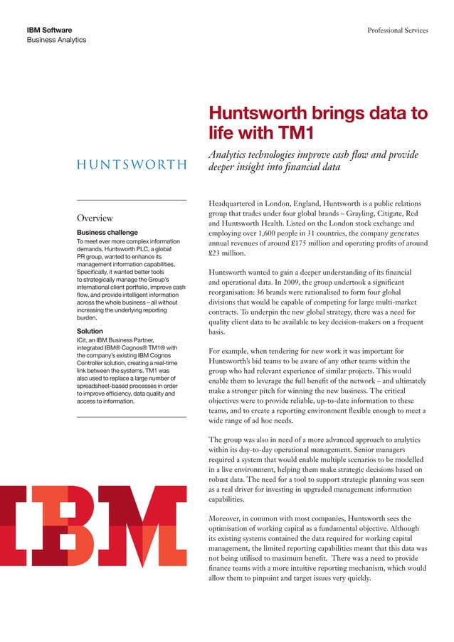 Huntsworth | PDF