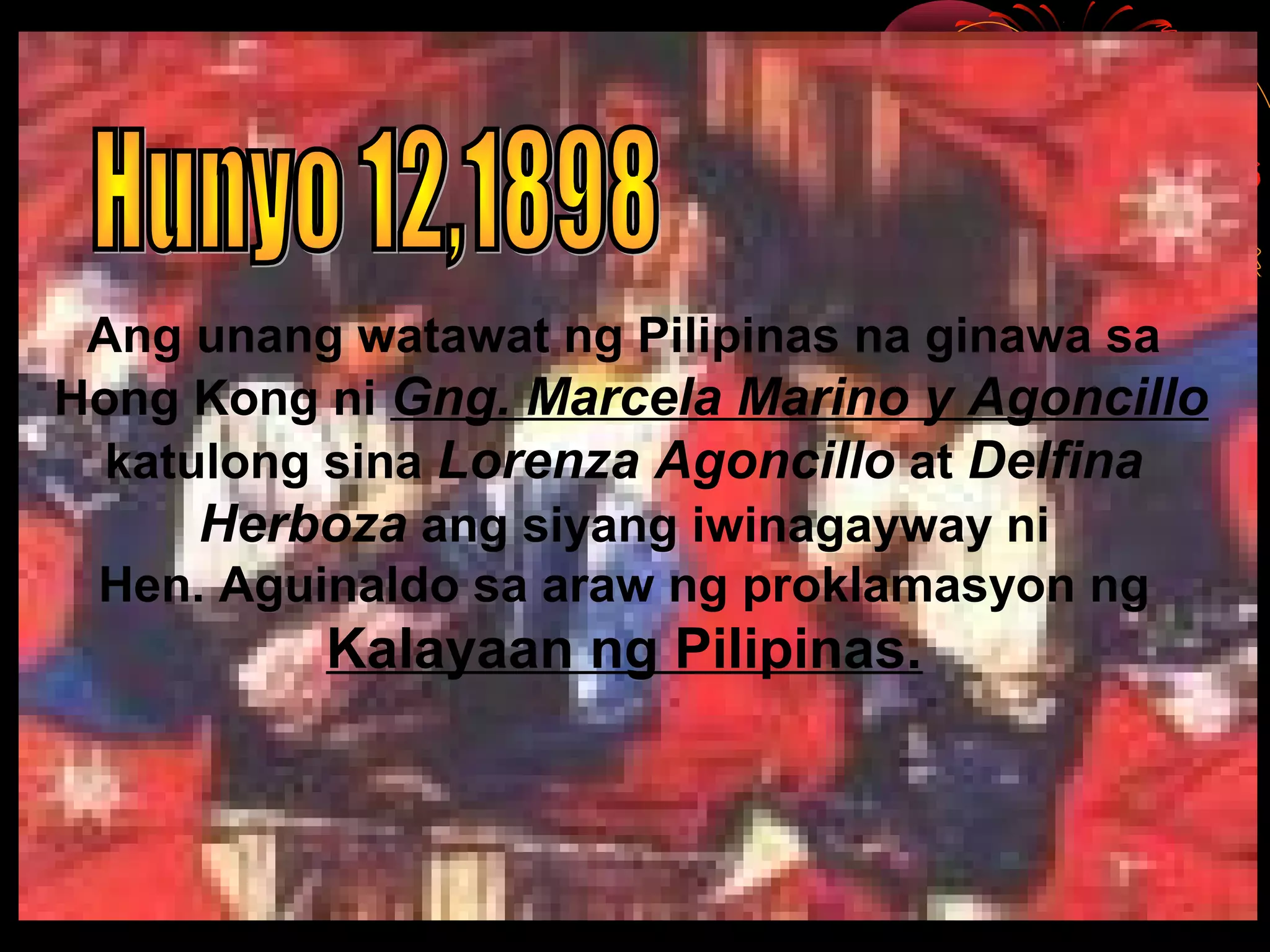 Hunyo 12.lecture on kalayaan | PPT