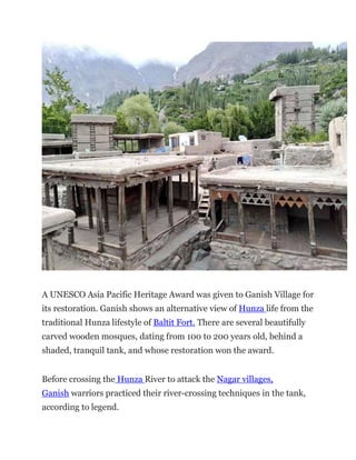Hunza Valley. Hunza, Hunza Valley Pakistan | PDF