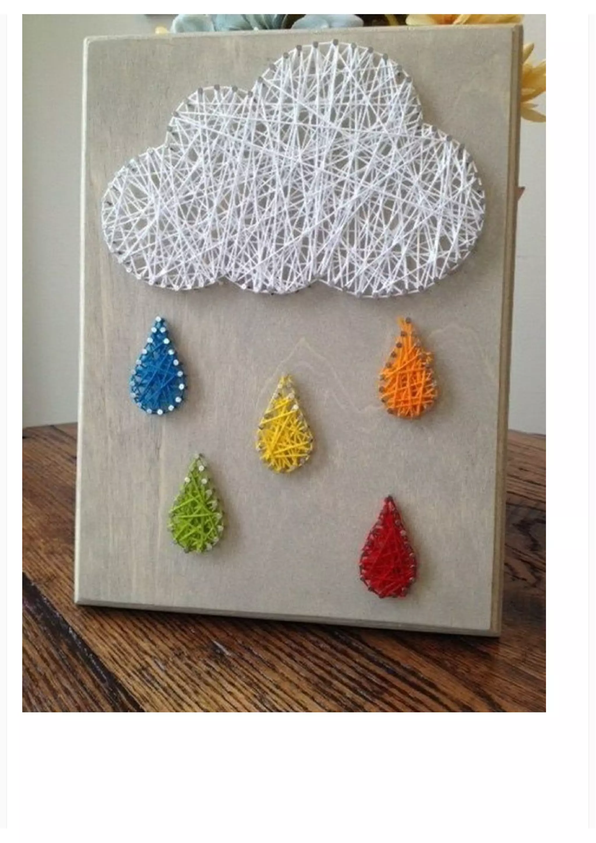 Hướng Dẫn Làm Tranh String Art | PDF