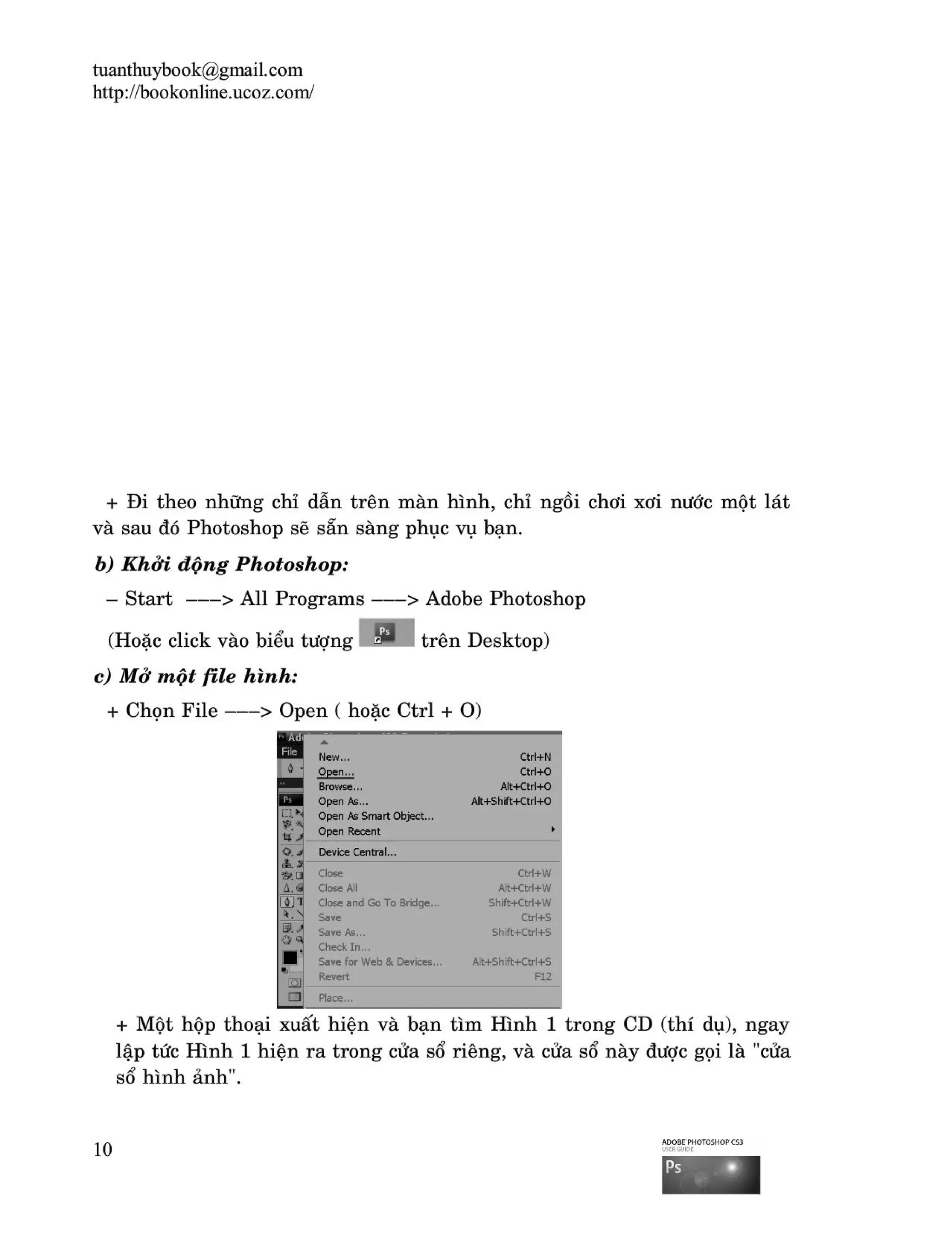 Huong dan-su-dung-adobe-photoshop-cs3 | PDF