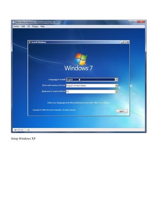 Huong dan-tao-dia-multi-boot-setup-windows-7-setup-windows-xp-hiren-s-boot | PDF