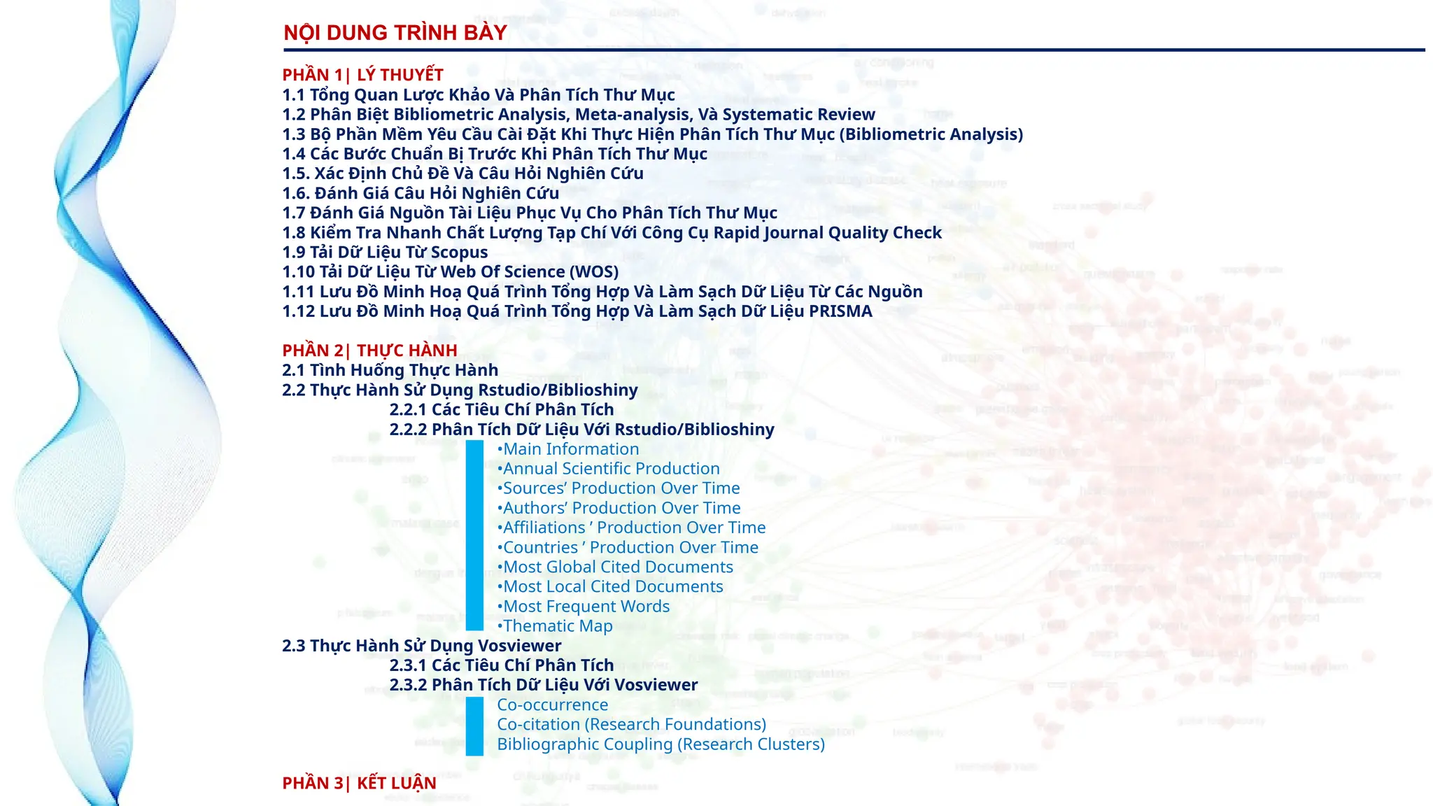 HƯỚNG DẪN BIBLIOMETRIC ANALYSIS (1) (1).pptx