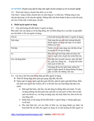 Huong dan de co toilet cong cong dep va de bao tri | PDF