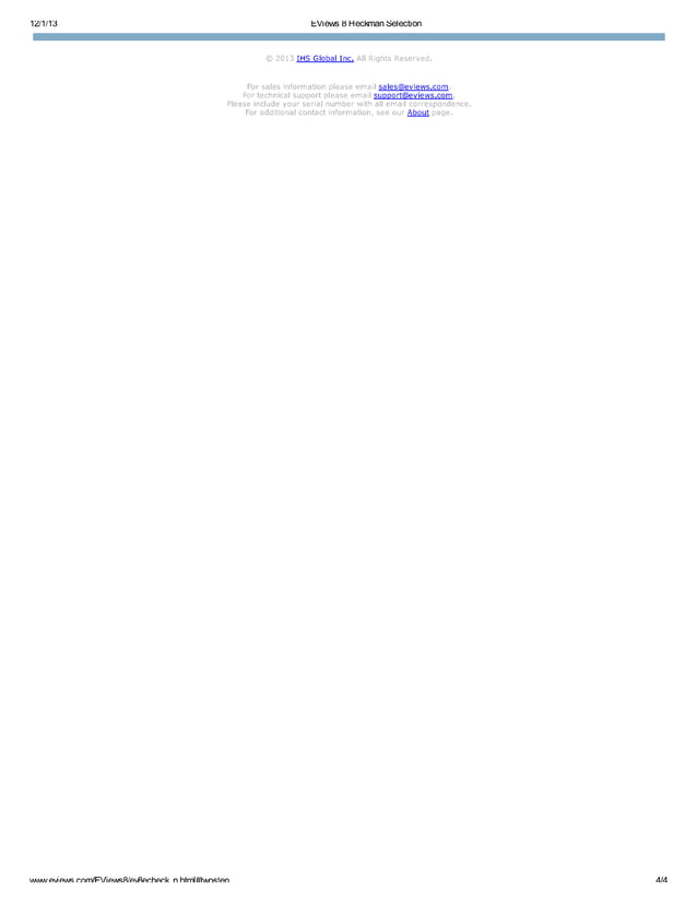 Huong dan heckman | PDF