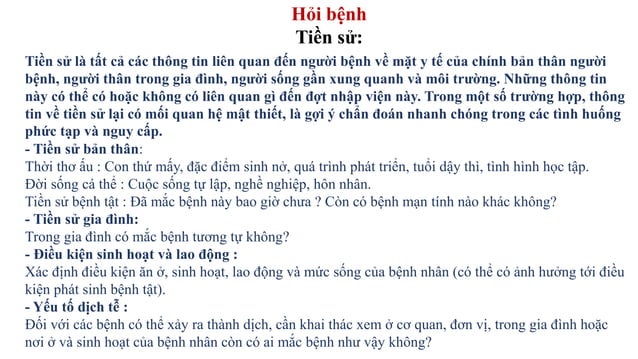 Hướng dẫn khám - làm bệnh án thần kinh | PPTX