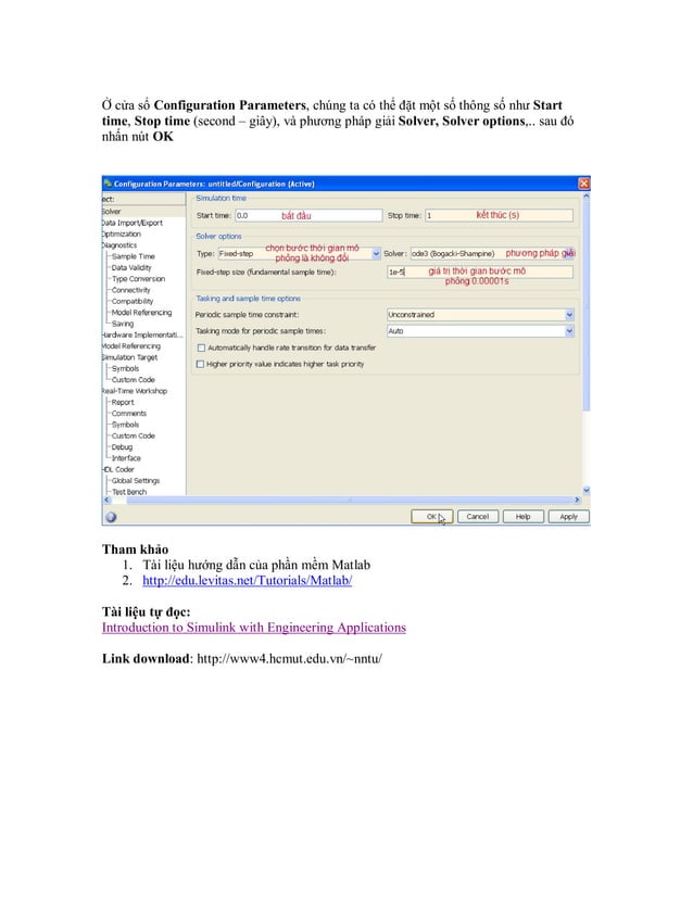 Huong danmatlab simulink | PDF