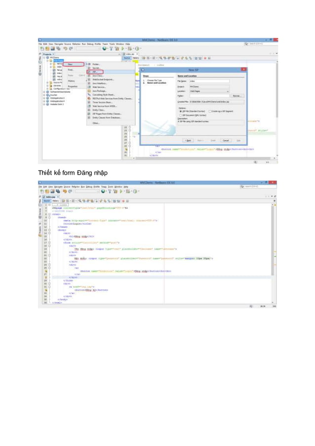 Hướng dẫn xây dựng ứng dụng web theo mô hình MVC bằng ngôn ngữ Java | DOCX