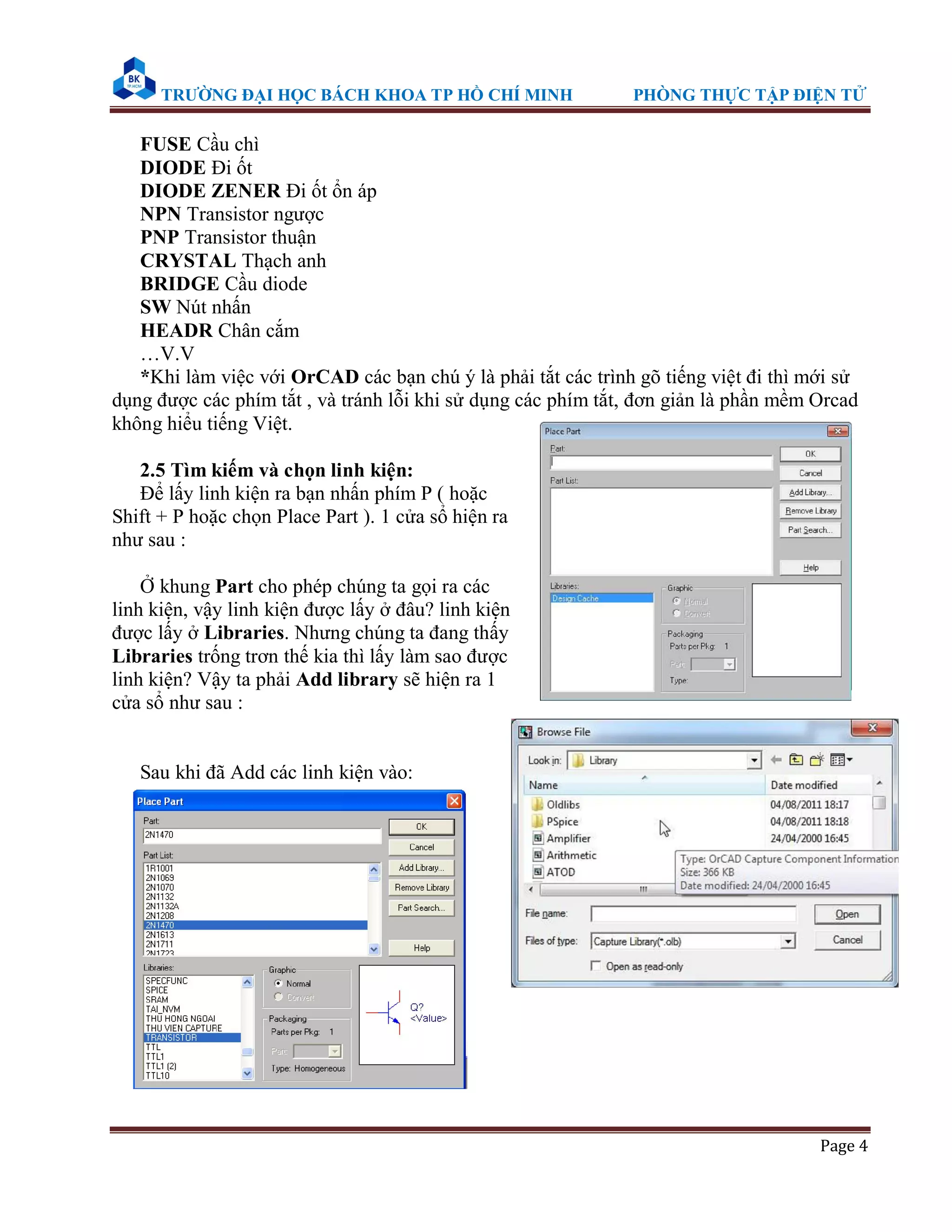 Huong dan orcad | PDF