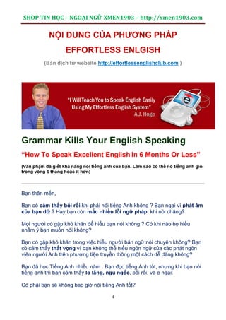 Phương pháp học Effortless English | PDF